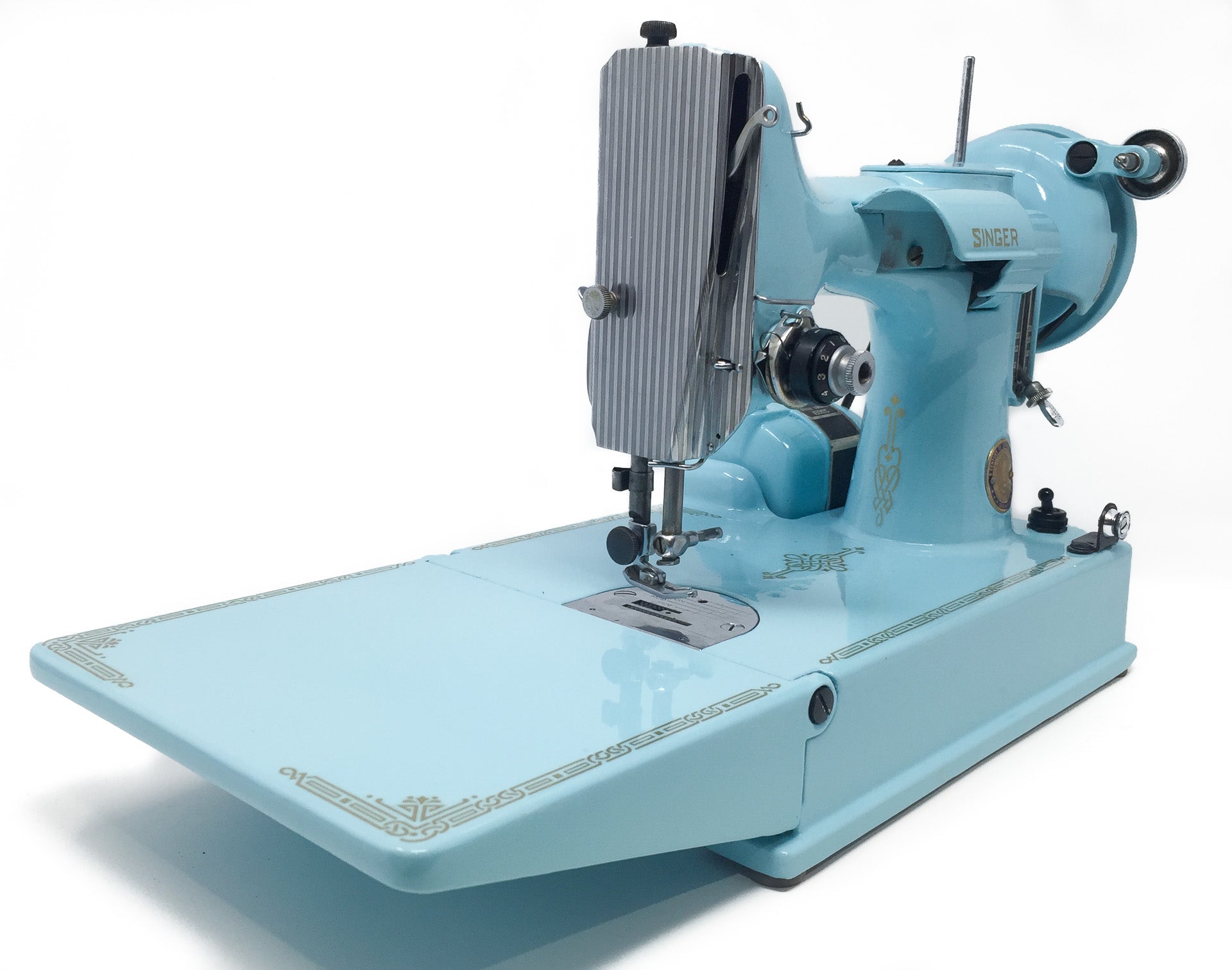 singer featherweight 221 repainting and restoration – sewserious